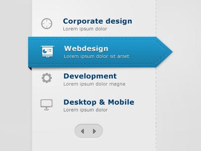 20 Beautiful Web Page Menu Design - DzineWatch