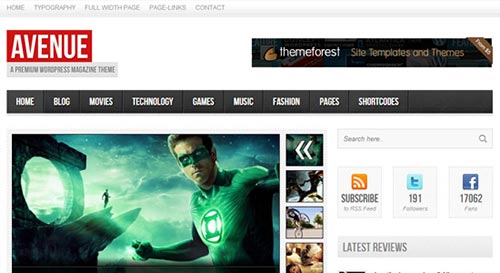 Most Popular WordPress Themes - DzineWatch