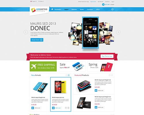 30+ Best Responsive Prestashop Themes - DzineWatch