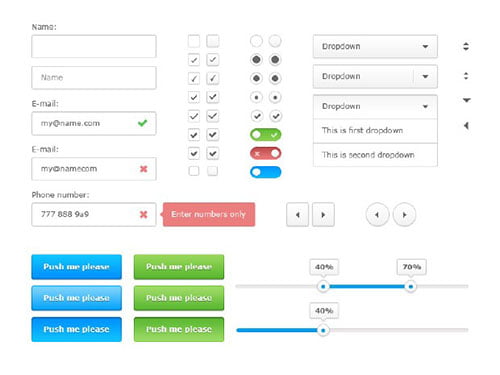 50 Useful Free UI Kits for Designers - DzineWatch