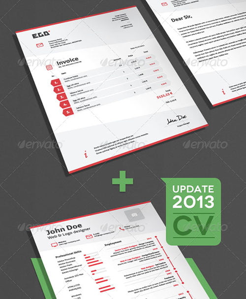Professional Invoice and Proposal Templates - DzineWatch