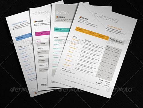 Professional Invoice and Proposal Templates - DzineWatch